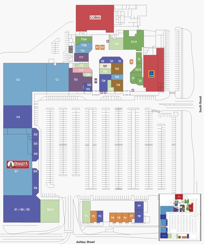 Central West Shopping Centre - Braybrook, Victoria - store list (46 ...