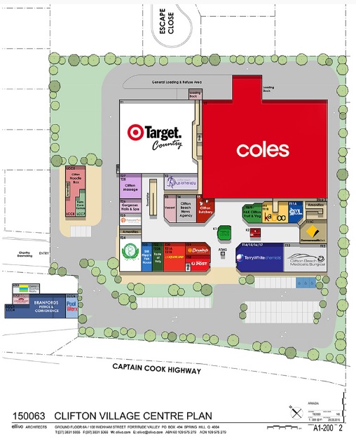 Clifton Village Shopping Centre - Clifton Beach, Queensland - store ...