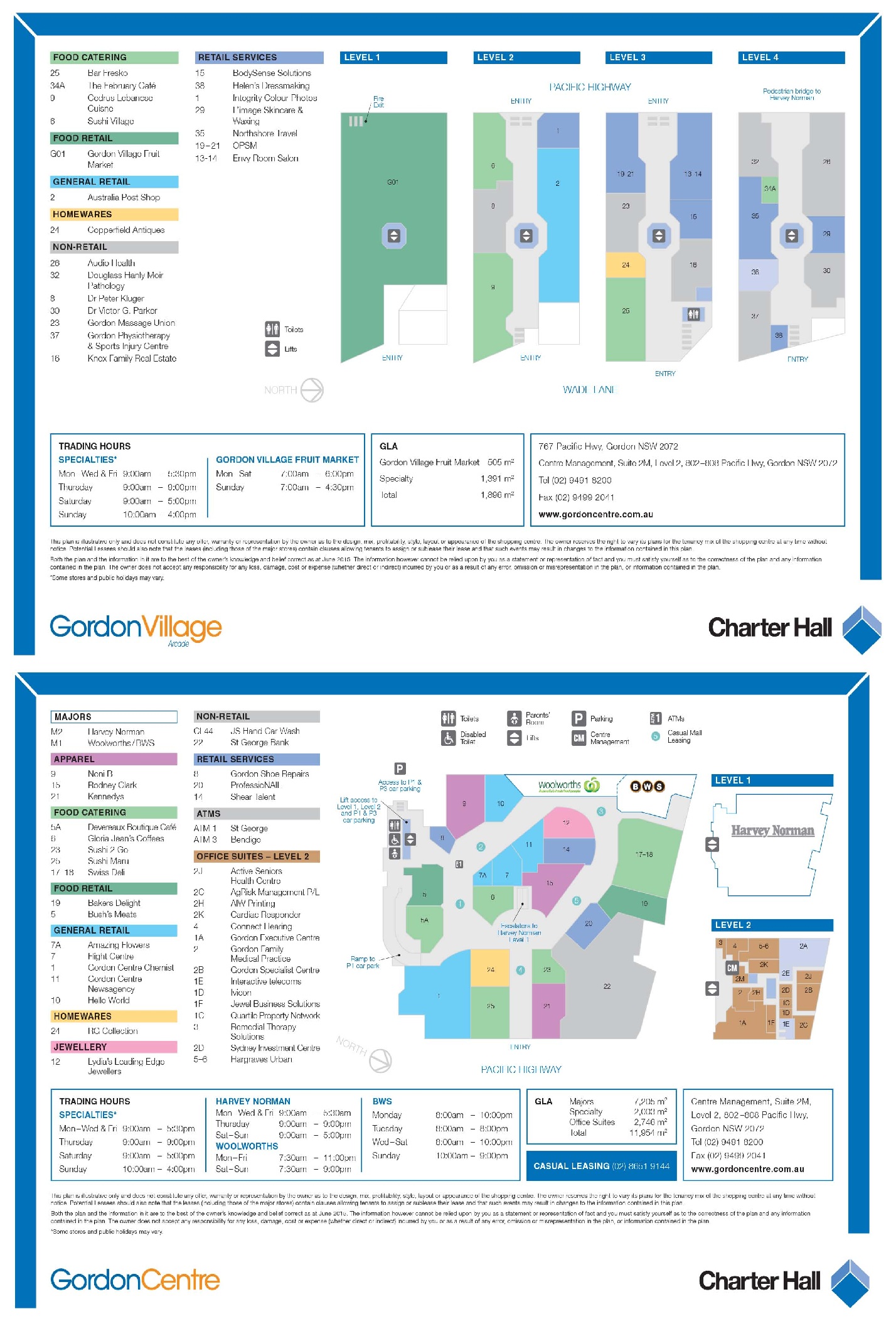 Gordon Centre - Gordon, New South Wales - store list (60), hours ...