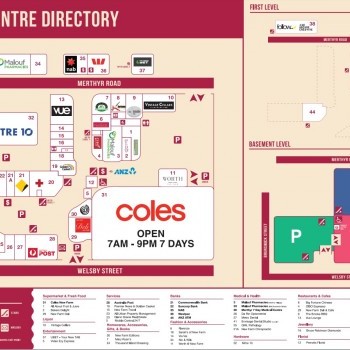 Merthyr Village Shopping Centre - New Farm, Queensland - store list (48 ...