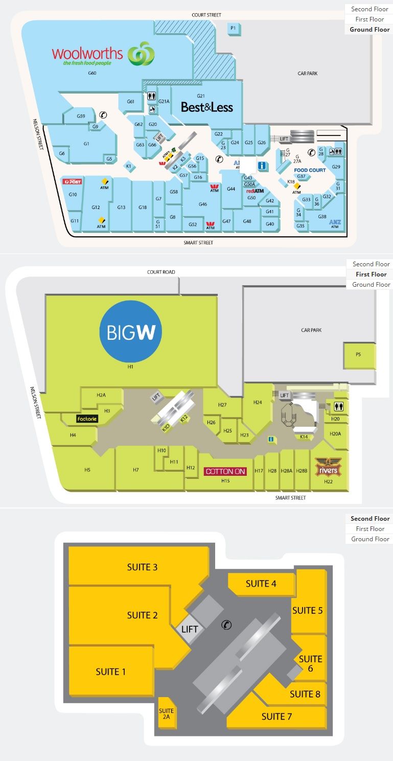 Neeta City Shopping Centre - Fairfield, New South Wales - store list ...