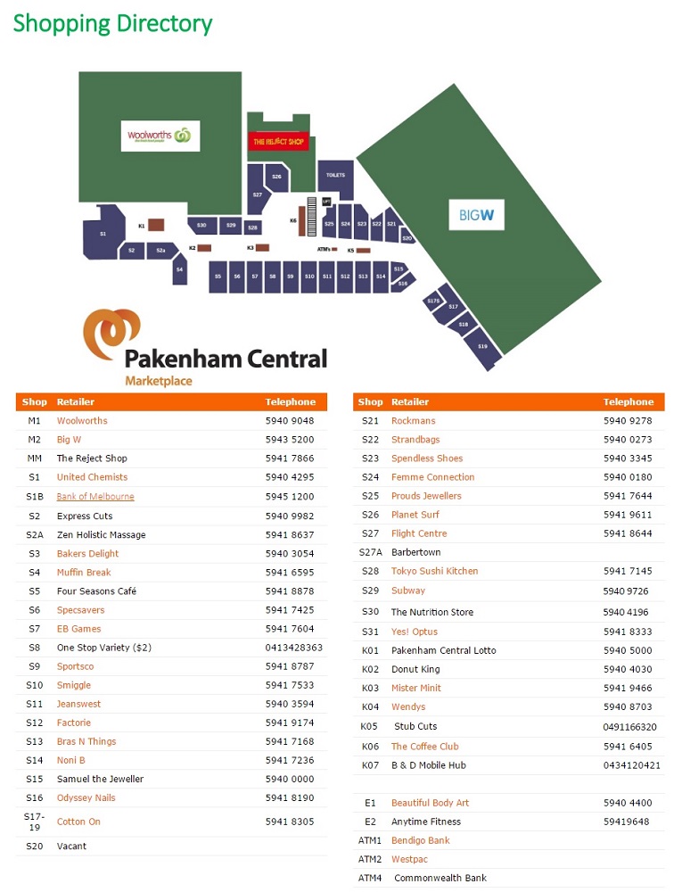 Factorie in Pakenham Central Marketplace - Pakenham, Victoria, VIC 3810 ...