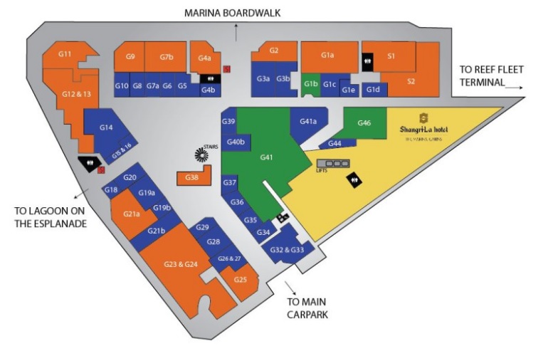 The Pier Shopping Centre Cairns City Queensland Store List 45 Hours Contacts